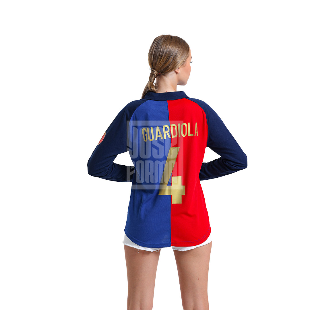 Pep Guardiola Barcelona 99/00 Retro Uzun Kollu Forma – JoseForma