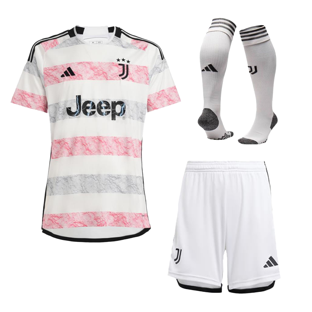 Juventus 23/24 Deplasman Forma Şort Konç Set – JoseForma