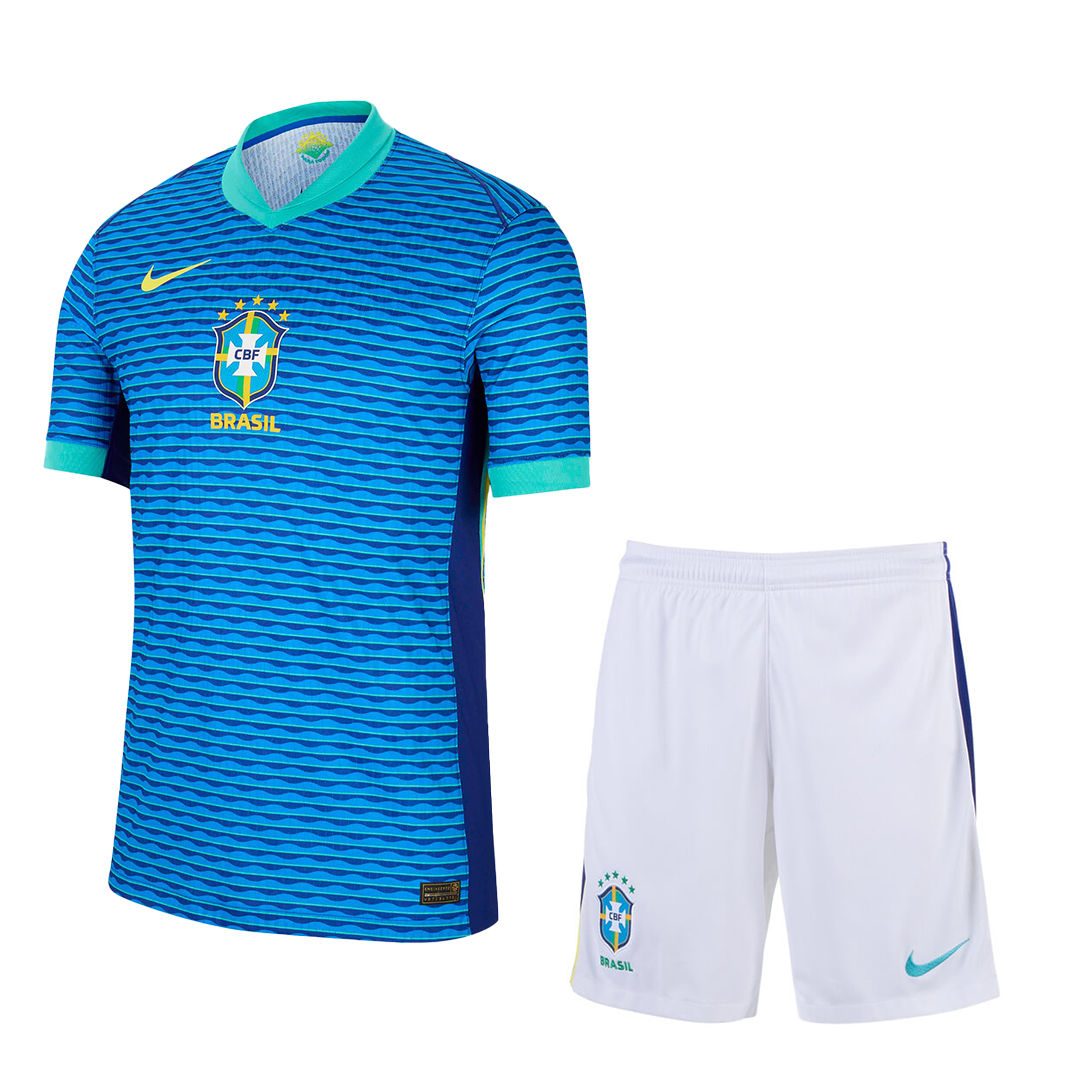 Brezilya Copa America Deplasman Forma Şort Konç Set – JoseForma