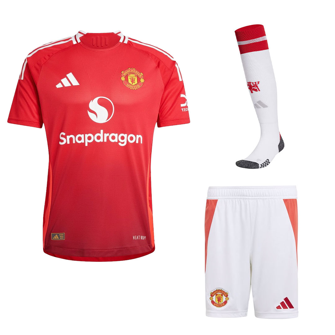 Manchester United 24/25 İç Saha Forma Şort Konç Set – JoseForma
