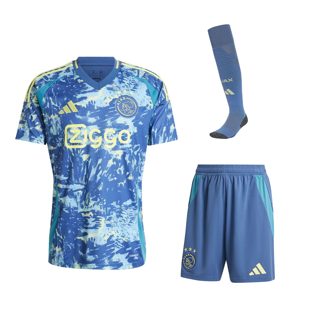 Ajax 24/25 Deplasman Forma Şort Konç Set – JoseForma