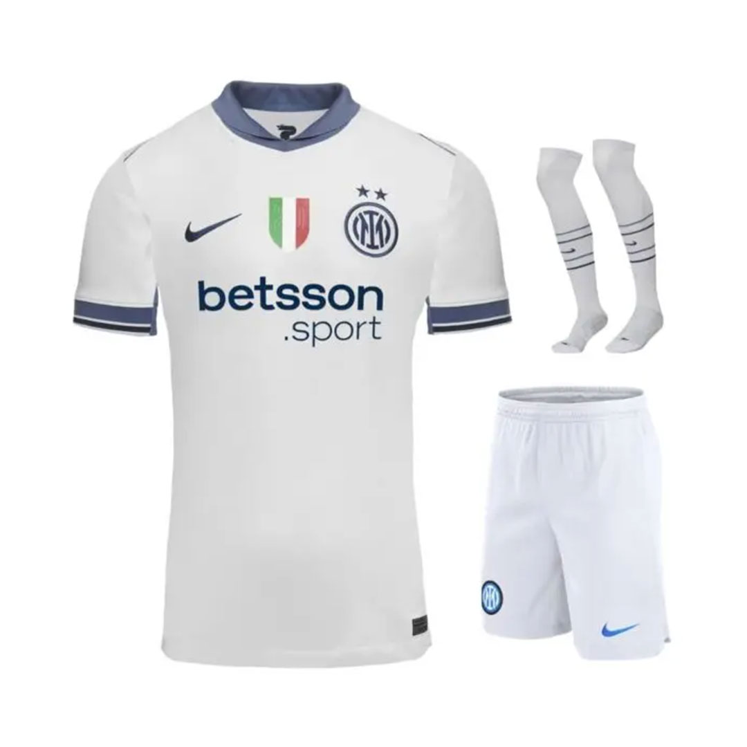 Inter 24/25 Deplasman Forma Şort Konç Set – JoseForma
