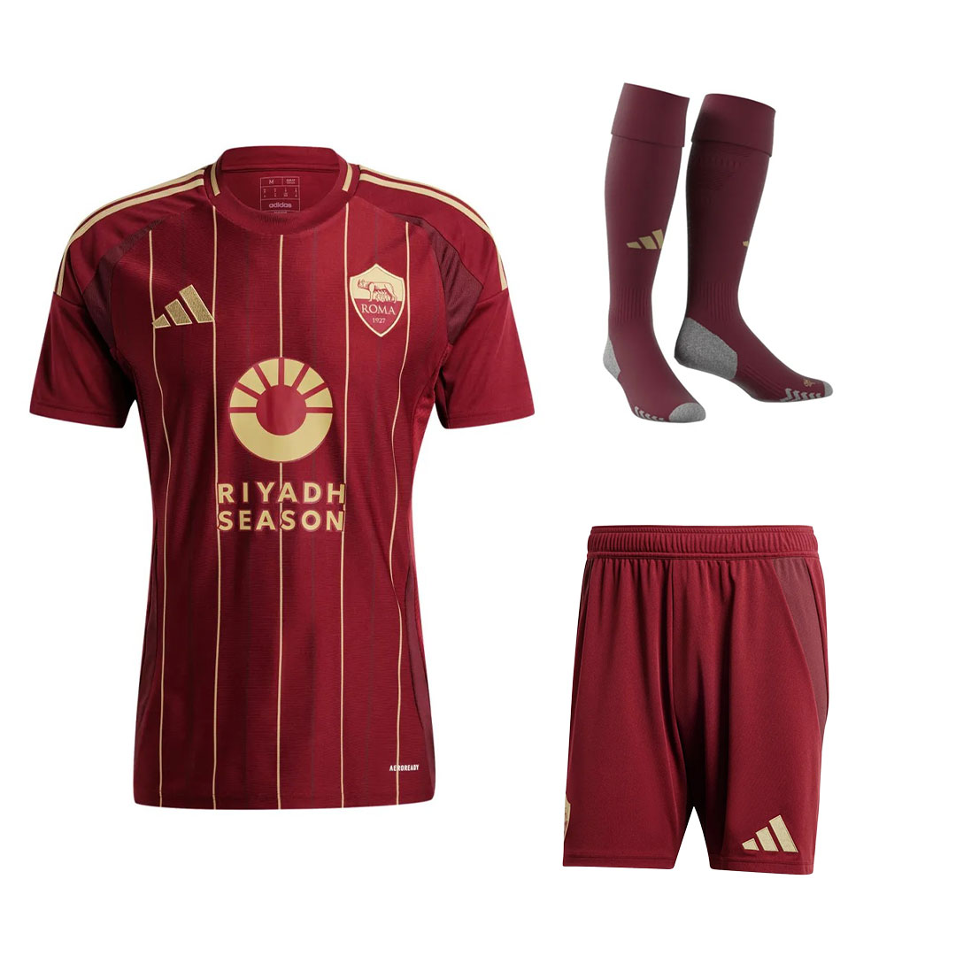 Roma 24/25 İç Saha Forma Şort Konç Set – JoseForma