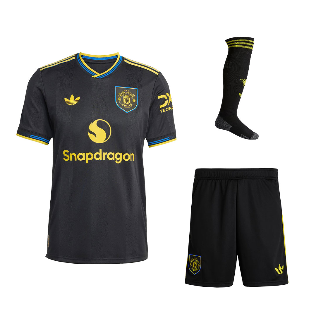 Manchester United 25/26 Alternatif Forma Şort Konç Set – JoseForma